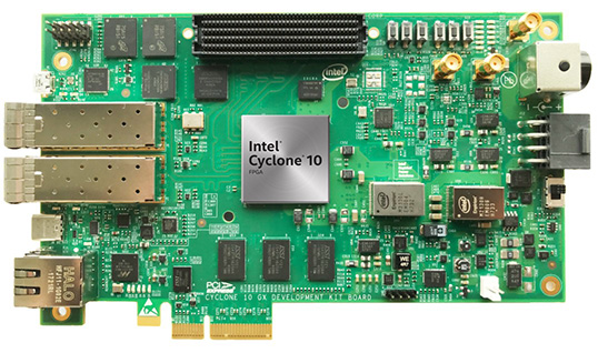 Terasic - 母板 - Cyclone 10 - Intel ® Cyclone ® 10 GX FPGA Development Kit
