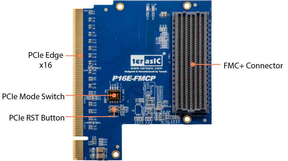 Terasic - 子板 - 介面转换 - P16E-FMCP