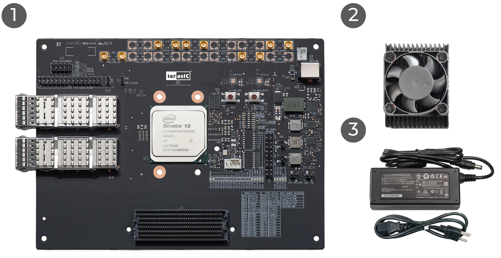 Terasic - All FPGA Boards - Stratix 10 - Stratix 10 Sensor Processing Kit