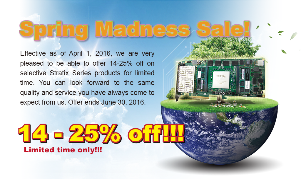 Spring Madness Sale!