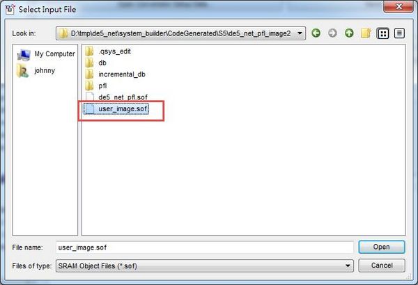Chapter 4 Setting for change .sof file to .pof file - Terasic Wiki